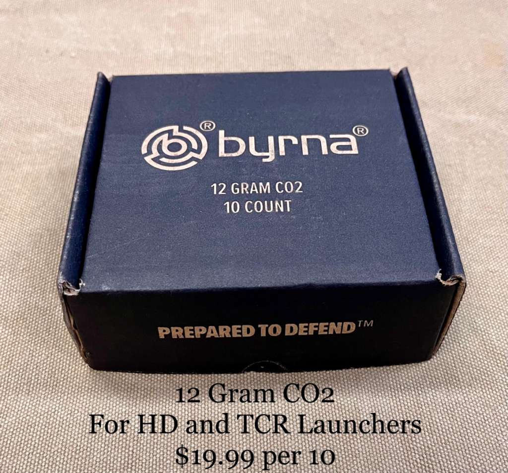 Byrna 12 gram CO2 Cylinders - 10 Count - Eastern Security Safe Co.